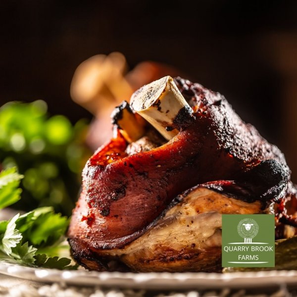 Hickory Smoked Pork Hocks/Shanks - Quarry Brook Farms
